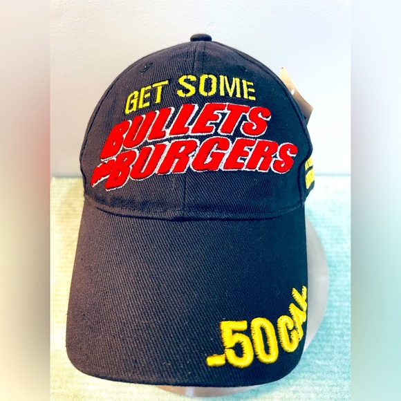 hot racks | Accessories | Bullets And Burgers Las Vegas Novelty Hat ...